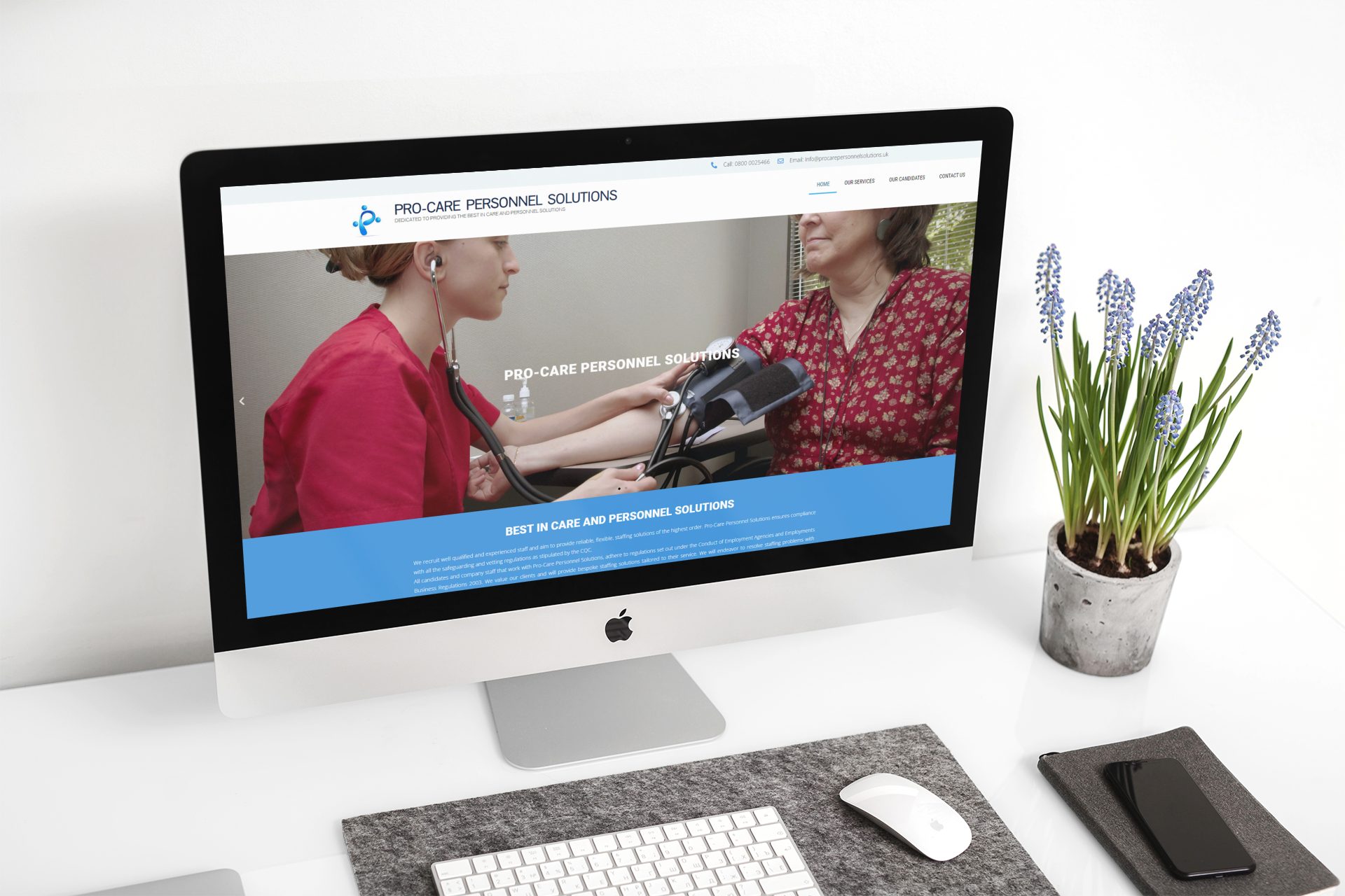 Pro-Care Personnel Solutions - Ncore Designs UK | Bespoke Web Design ...