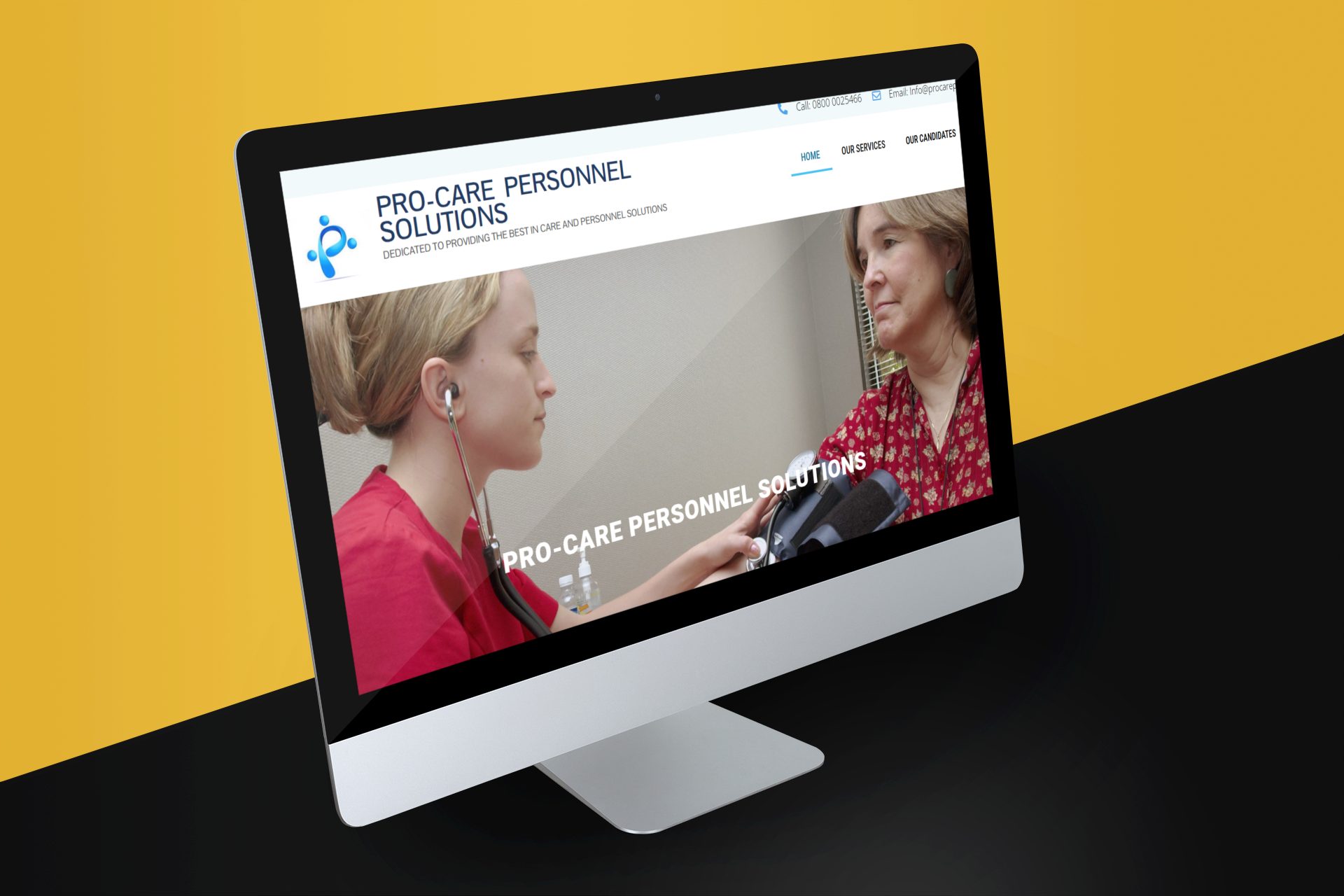 Pro-Care Personnel Solutions - Ncore Designs UK | Bespoke Web Design ...